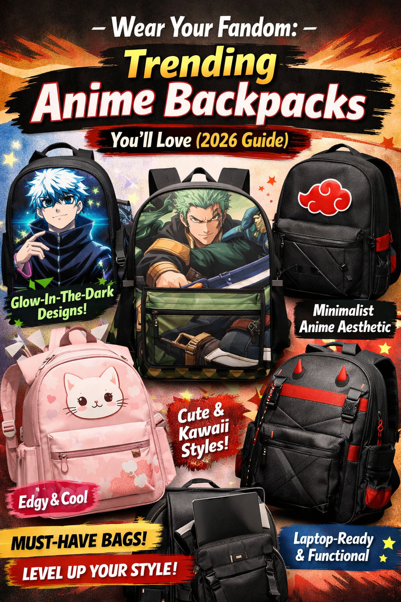 Wear Your Fandom: Trending Anime Backpacks You’ll Love (2026 Guide ...