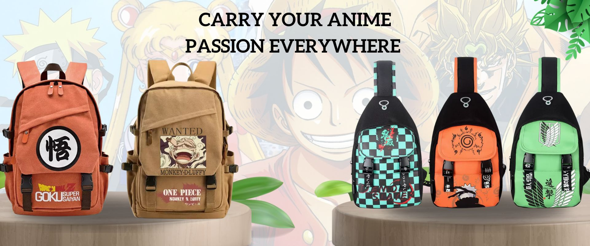 Shop Anime Crossbody Bags, Backpacks & Side Bags Online – Ruvido Caso