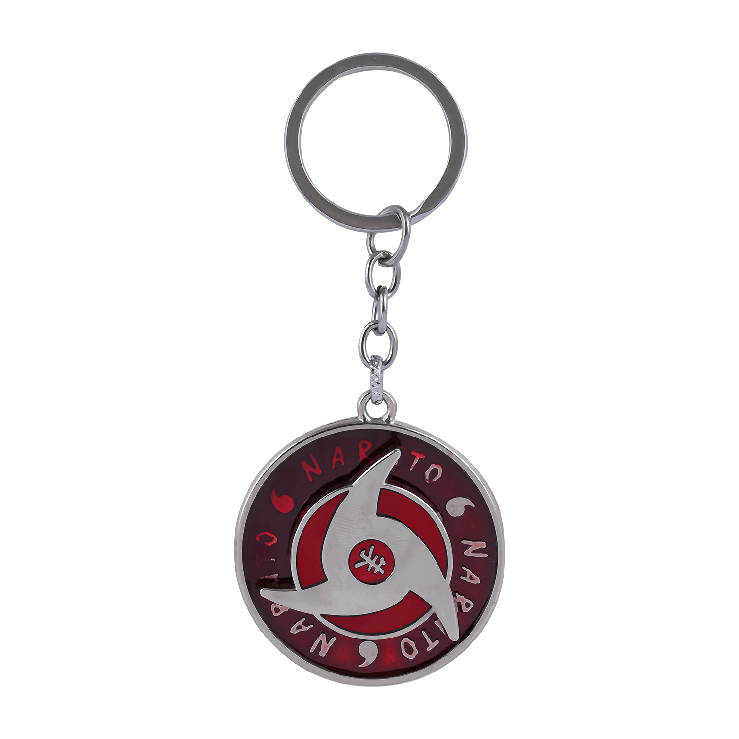 RC Naruto Itachi Mangekyou Red Eye Of Sharingan Revolving key Chain ...