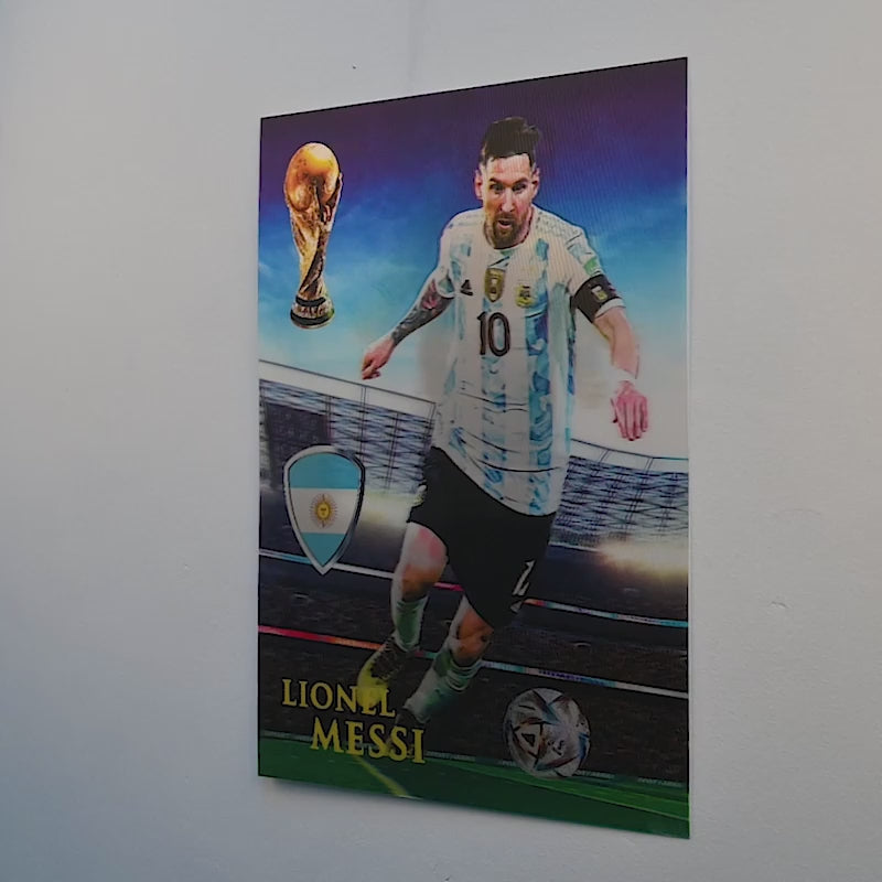 Lionel Messi 3D Transition Poster – Ruvido Caso